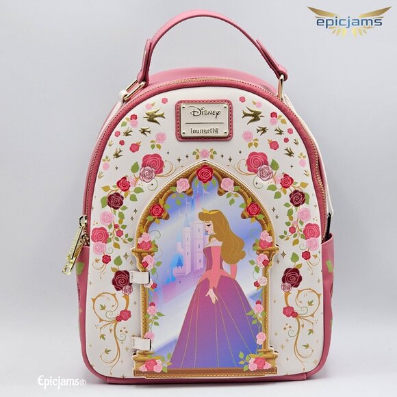 Loungefly | Bags | Loungefly Disney Sleeping Beauty Aurora Hinge ...